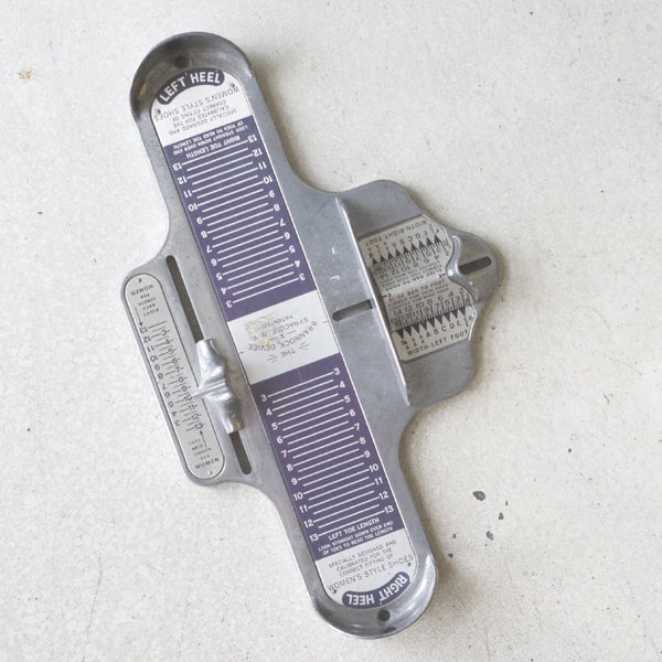 Vintage Brannock Device – Put This On