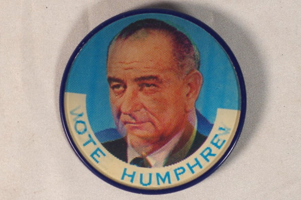 Nifty Set of LBJ Campaign Pins – Put This On