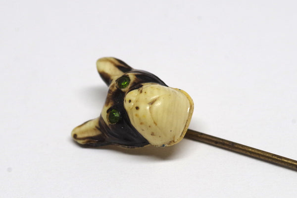 Vintage French Bulldog Stick Pin – Put This On