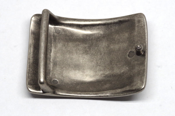 Simple Elegant Silver Belt Buckle – Put This On