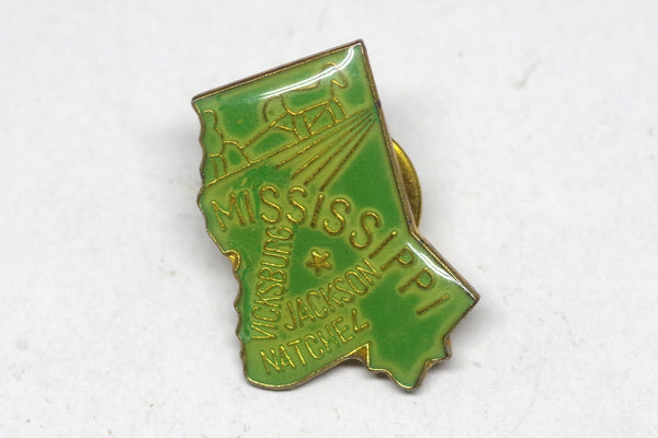 Colorful State Enamel Pins – Put This On