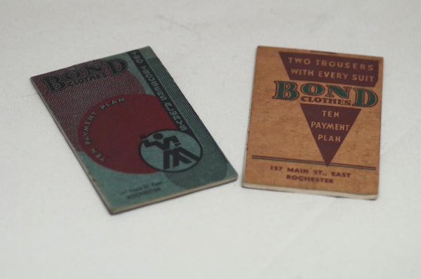 1930s Bond Clothes Pocket Notebooks – Put This On