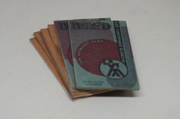 1930s Bond Clothes Pocket Notebooks – Put This On